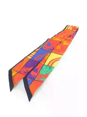 Hermès Twilly Silk Scarf
