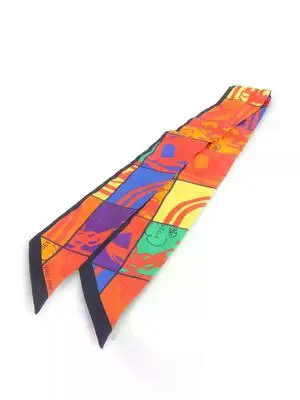 Hermès Twilly Silk Scarf