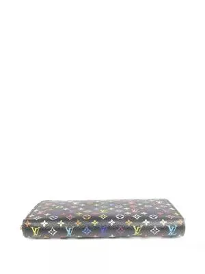 LOUIS VUITTON Zippy Monogram-pattern Wallet - Black