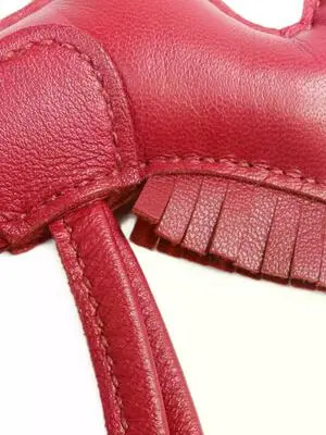 Hermès Pm Rodeo Horse-shaped Lambskin Bag Charm