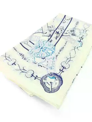 Hermès Graphic-print Scarf