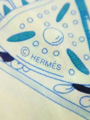 Hermès Graphic-print Scarf
