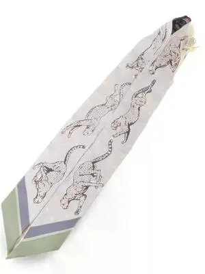 Hermès Twilly Guepards Bandana Scarf