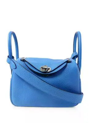 Hermès Mini Lindy Shoulder Bag - Blue