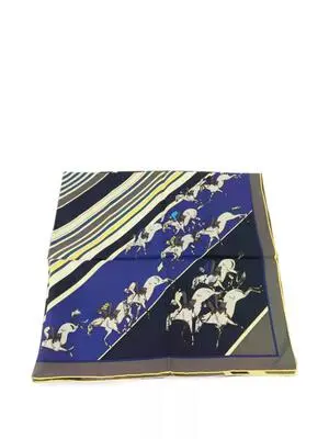 Hermès Horse-print Scarf