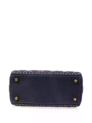 Dior Lady Studded Tote Bag