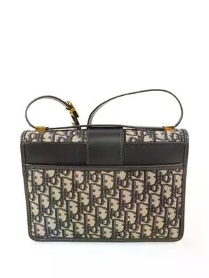 Dior 30 Montaigne Oblique Shoulder Bag - Blue