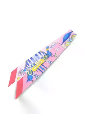 Hermès Silk Scarf - Pink