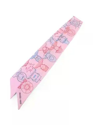 Hermès Twilly Printed Scarf