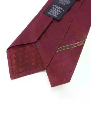 Gucci Gg Silk Tie