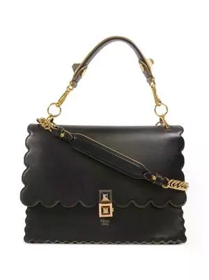 Fendi Kan I Scalloped Tote Bag