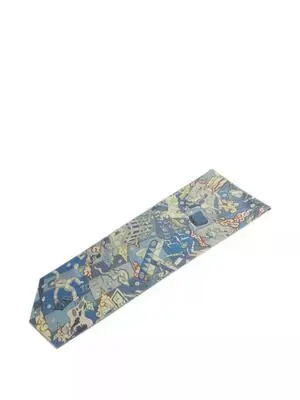 Hermès Graphic-print Scarf