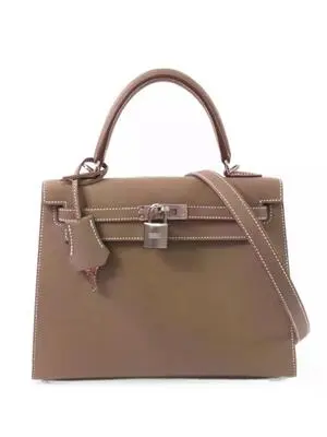 Hermès 2026 25 Kelly Shoulder Bag - Neutrals