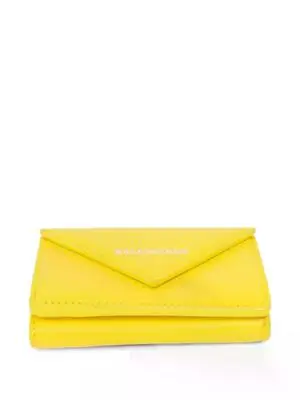 Balenciaga Tri-fold Wallet - Yellow