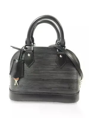 LOUIS VUITTON Bb Alma Epi-leather Tote Bag - Black