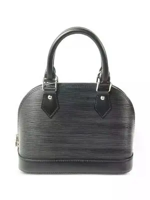 LOUIS VUITTON Bb Alma Epi-leather Tote Bag - Black