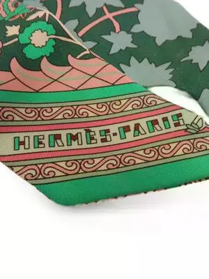 Hermès Twilly Floral-print Scarf