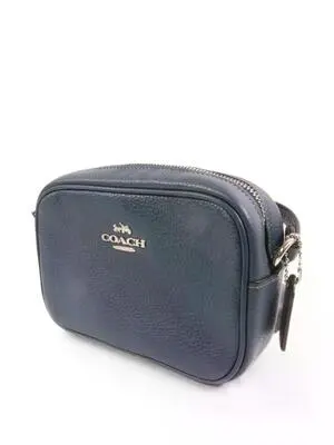 COACH VINTAGE Grained-leather Shoulder Bag