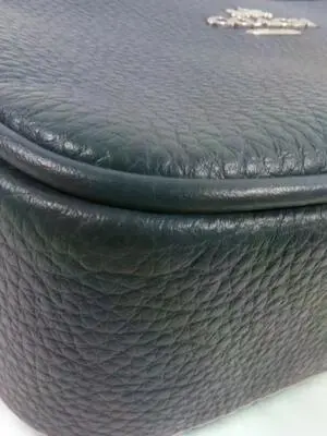 COACH VINTAGE Grained-leather Shoulder Bag