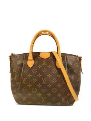 LOUIS VUITTON Monogram Turenne Tote Bag - Brown