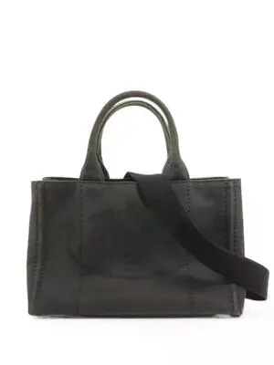Prada Logo-print Tote Bag - Black