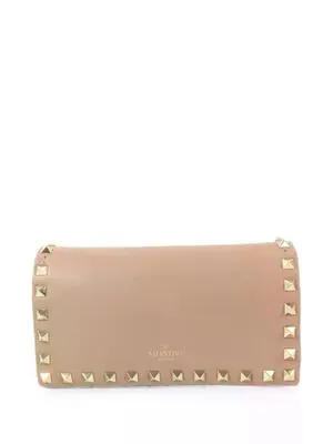 Valentino Garavani Rockstud Shoulder Bag - Neutrals