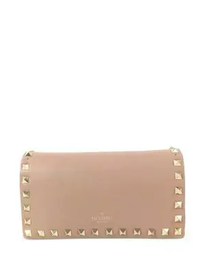 Valentino Garavani Rockstud Shoulder Bag - Neutrals