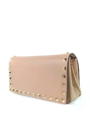 Valentino Garavani Rockstud Shoulder Bag - Neutrals