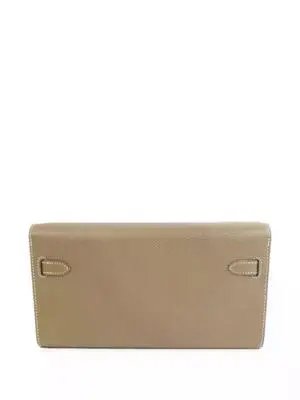 Hermès Kelly To Go Calfskin Shoulder Bag - Brown