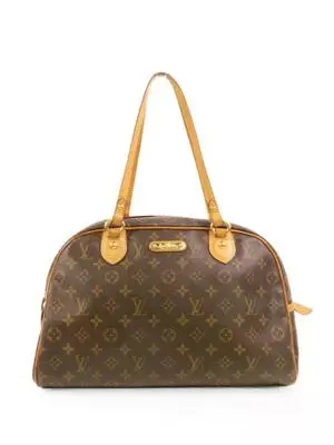 LOUIS VUITTON Monogram Montorgueil Shoulder Bag - Brown