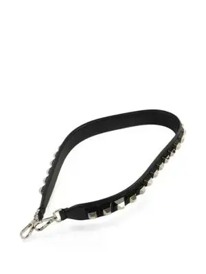 Fendi Strap You Studded Shoulder Strap - Black