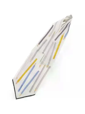 Hermès Silk Scarf - White