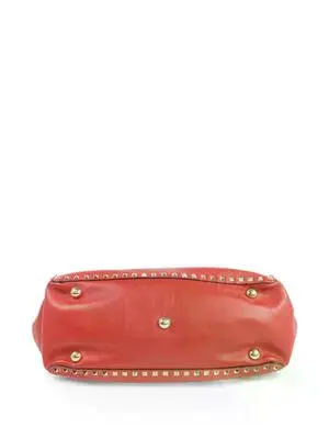Valentino Garavani Rockstud Double-handle Tote Bag - Red