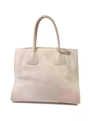 Prada Vitello Daino Tote Bag - Neutrals