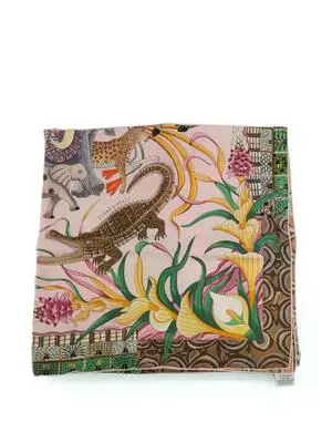 Hermès La Marche Du Zambèze Scarf