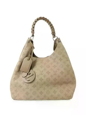 LOUIS VUITTON Carmel Mahina Tote Bag - Grey
