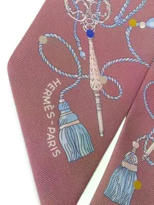 Hermès Twilly Key-print Scarf