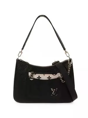 LOUIS VUITTON Marelle Epi Shoulder Bag - Black