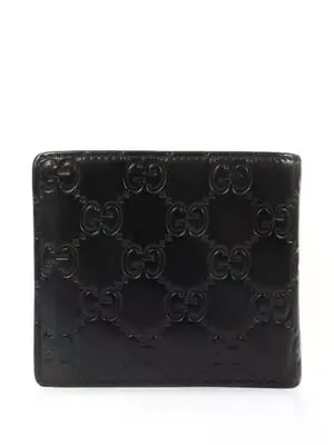 Gucci Logo-plaque Wallet - Black