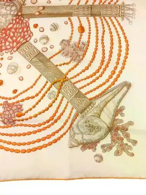 Hermès Chemins De Corail Scarf