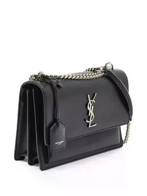 Saint Laurent Sunset Leather Medium Shoulder Bag