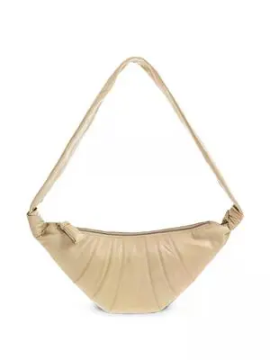 LEMAIRE Croissant Leather Shoulder Bag - Neutrals