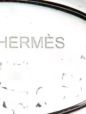 Hermès Mini Maillon Enamel Earrings