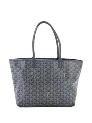 Goyard Artois Coated Canvas Pm Tote Bag - Grey