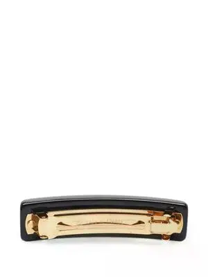 LOUIS VUITTON Monogram Inclusion Barrette - Black