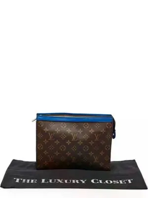 LOUIS VUITTON Mm Voyage Monogram Clutch Bag - Brown