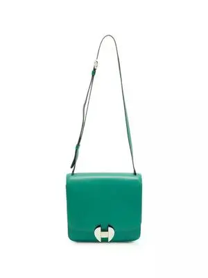 Hermès 2019 20 2002 Evercolor Leather Shoulder Bag - Green
