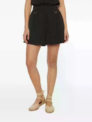Givenchy Pleated Tailored Shorts With D-ring Hardware