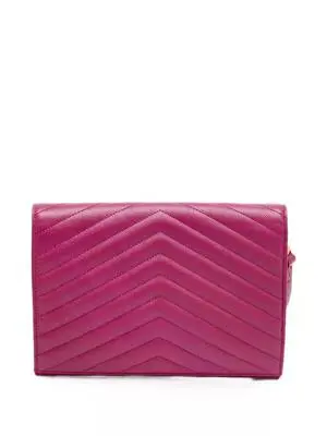 Saint Laurent 2021 Cassandre Matelassé Clutch Bag