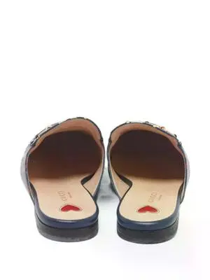 Gucci Princetown Horsebit-detail Flat Mules